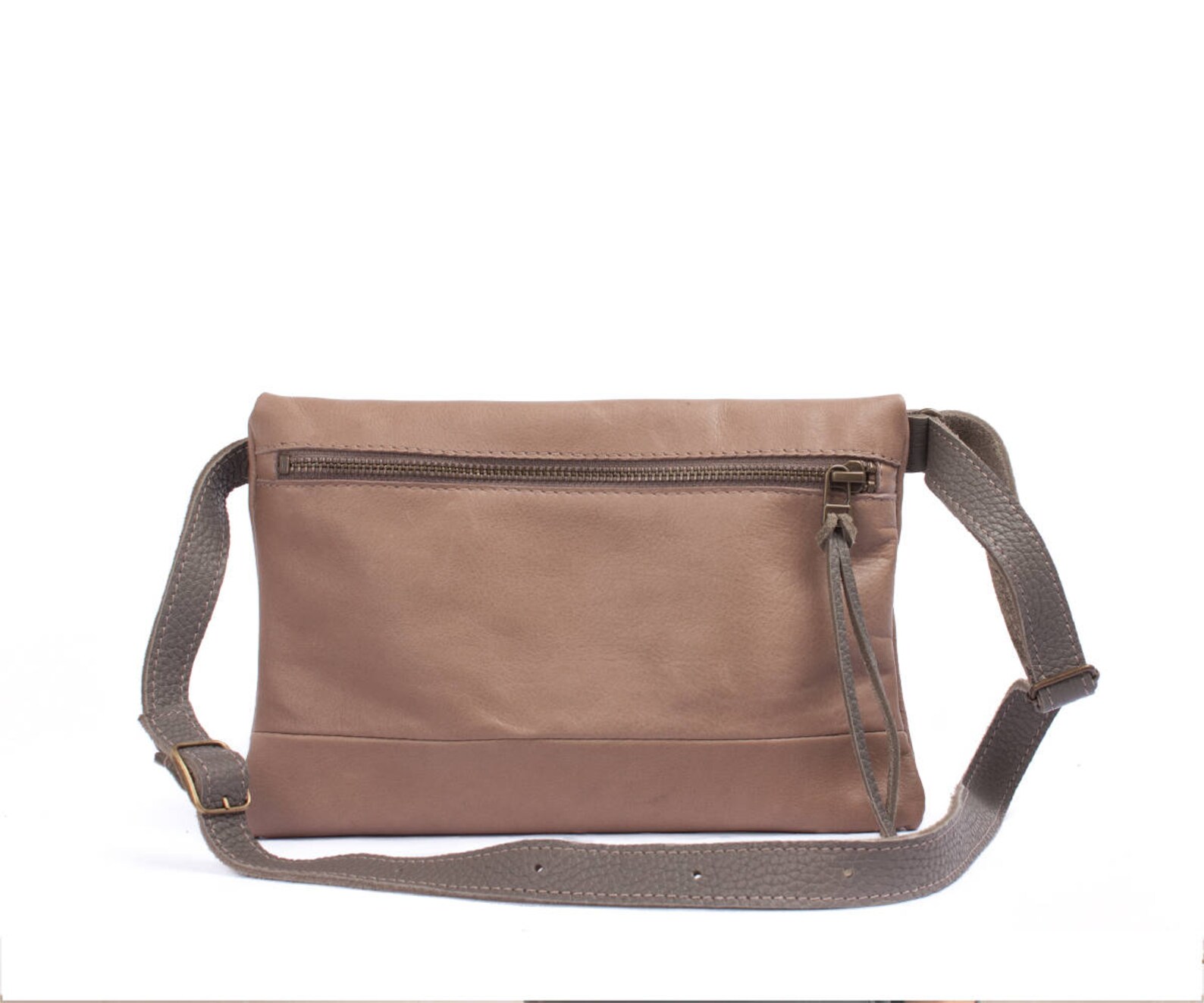 Brown Leather Fanny Pack Women Pouch Leather Waist Bag | Etsy