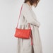 Small Red Leather Crossbody Bag Minimalist Small Purse - Etsy