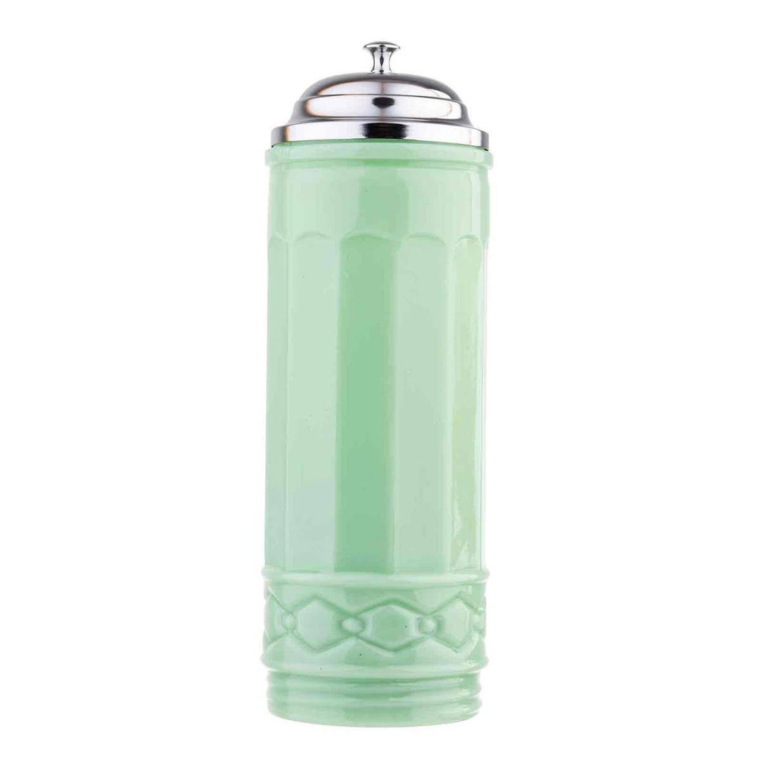 Jadeite Glass Collection Straw Jar - Etsy