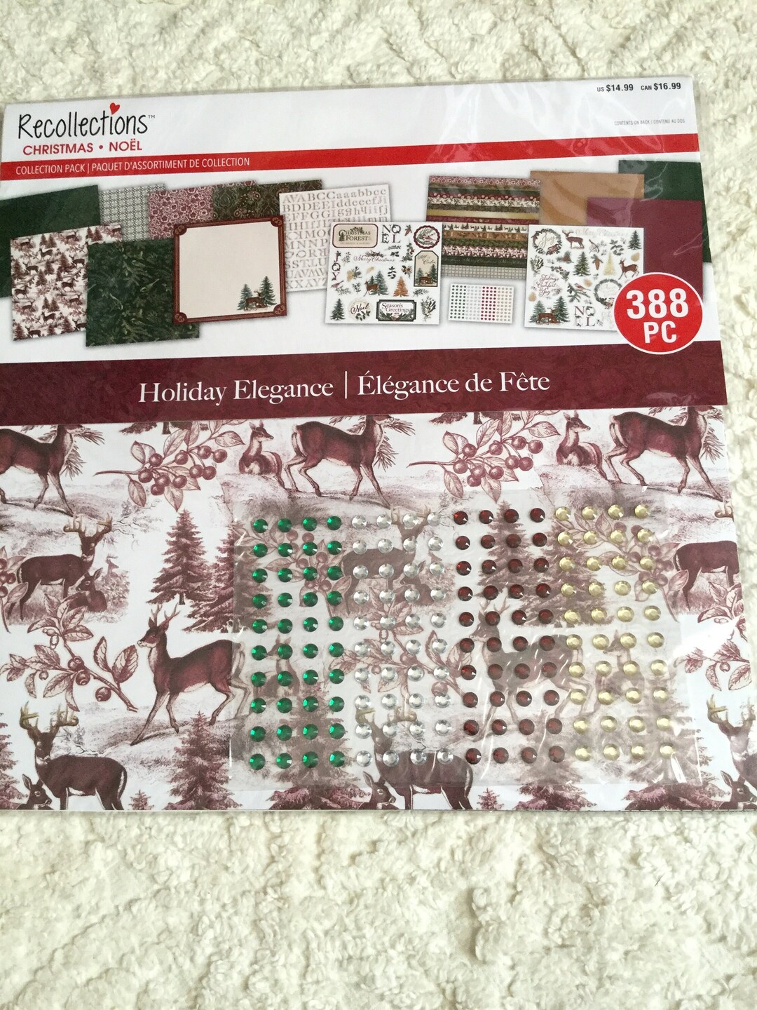 Recollections Collections Pack - Holiday Elegance - 388 Pieces ...
