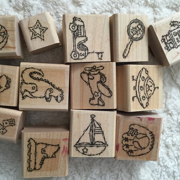Small Rubber Stamps - Etsy