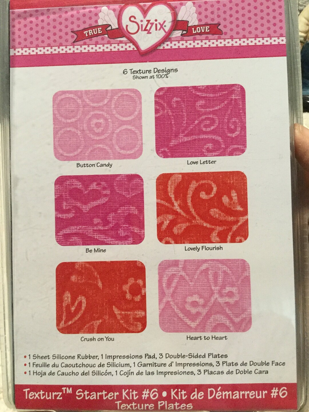 Sizzix Texturz Starter Kit 6 True Love 6 Designs - Etsy Österreich