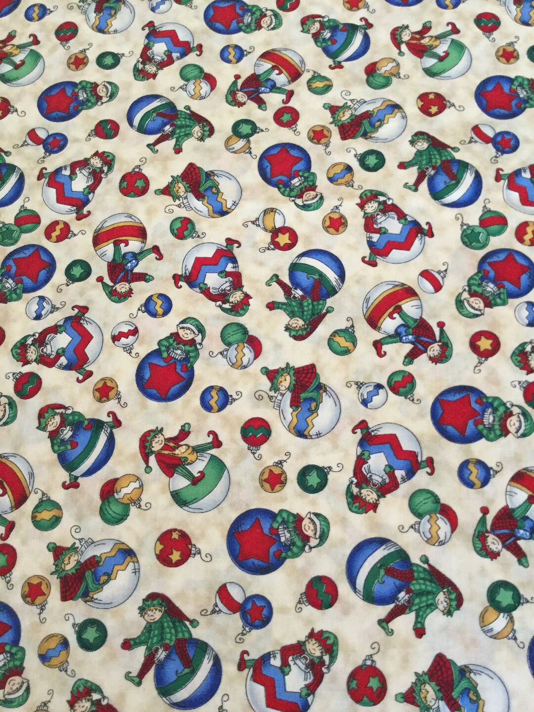 Leslie Beck Christmas Elf Fabric - BTY - Etsy
