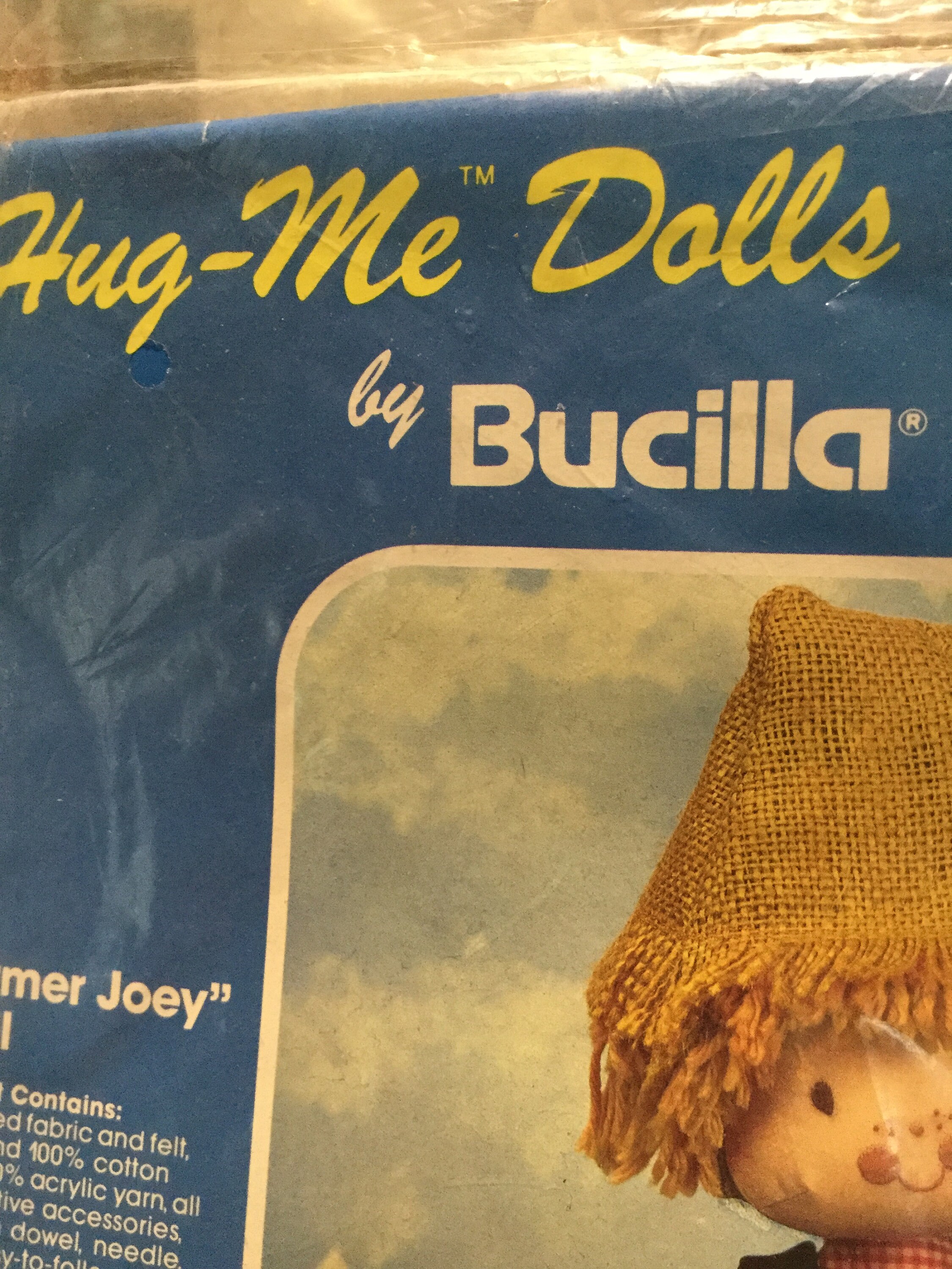 Bucilla Hug-me Doll Kit Farmer Joey Vintage DIY - Etsy Hong Kong