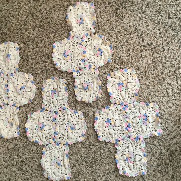 Colored Doilies - Etsy