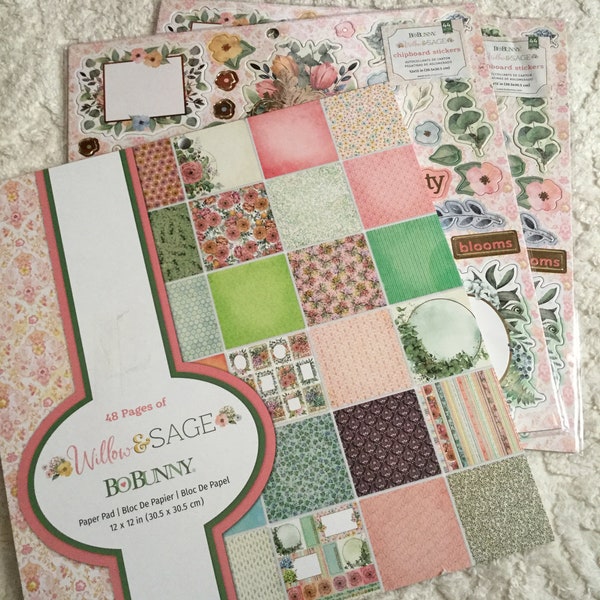 Bo Bunny Paper - Etsy