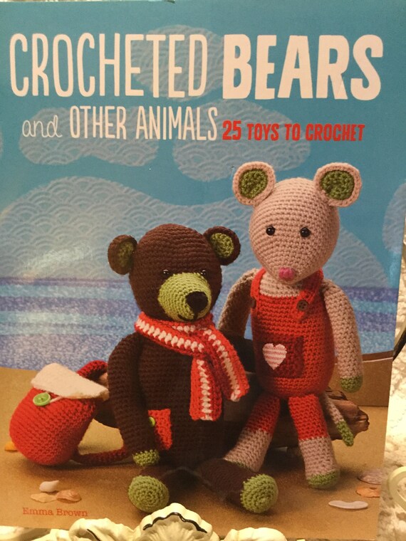 Crocheted Bears and Other Animals to Crochet Book SO CUTE | Etsy