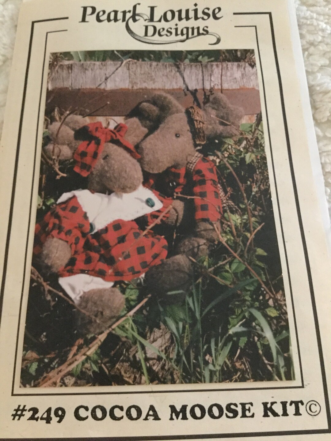 Pearl Louise Designs Cocoa Moose Kit - Makes Boy and Girl - DIY - READ ...