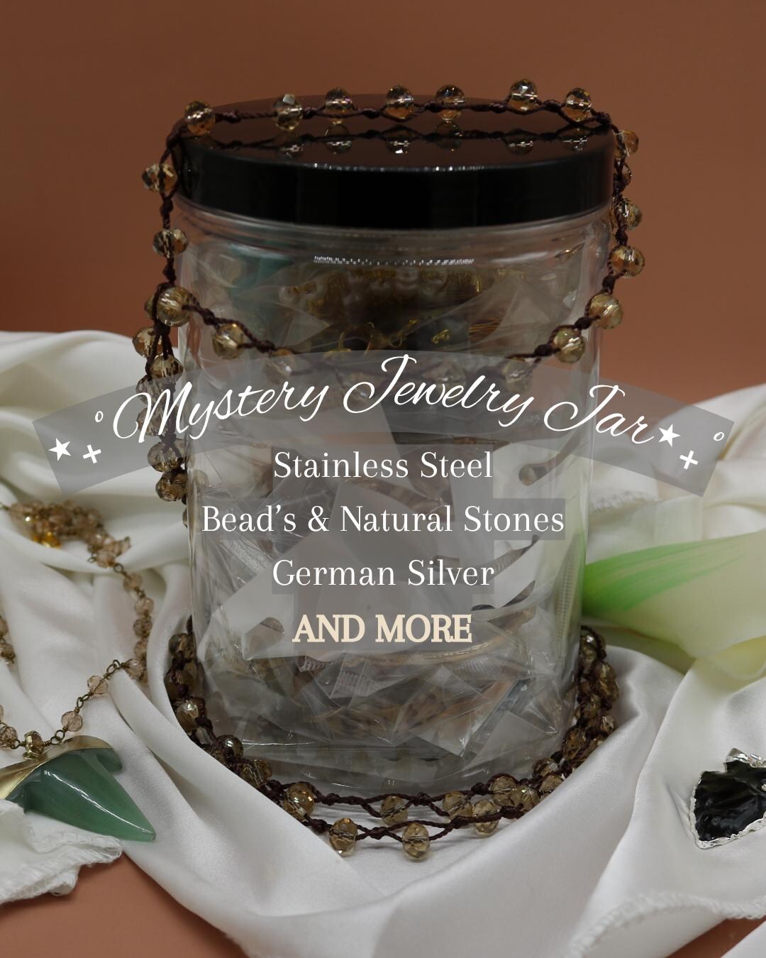 Mystery Jewelry Jar – Stainless Steel & Fashion Jewelry With Stones ...