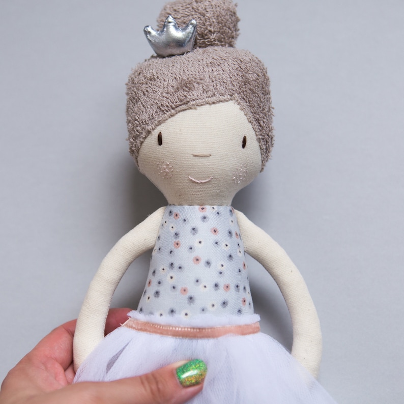 Twin Princess Rag Doll set | Etsy