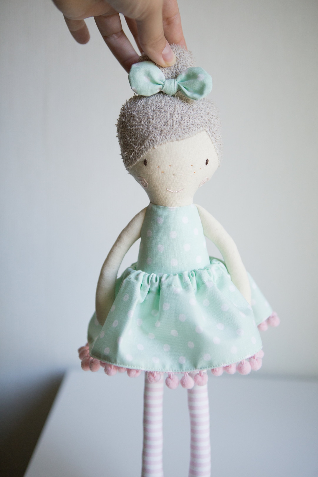 Rag Doll, Cloth Doll, Baby Girl Gift, Handmade Baby Doll - Etsy