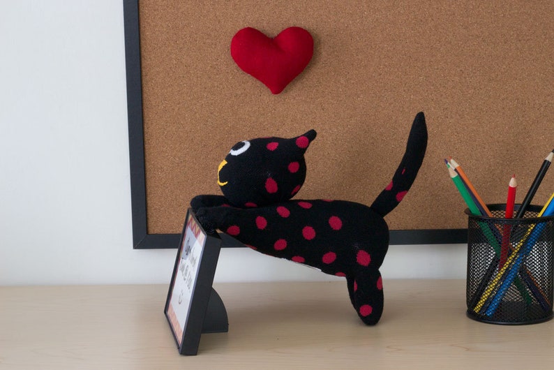 Cat Message Board Desk Accessory for Women Small Dry Erase - Etsy