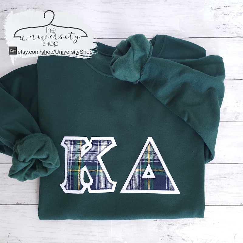 Sorority Merch Sewn Letters - Etsy
