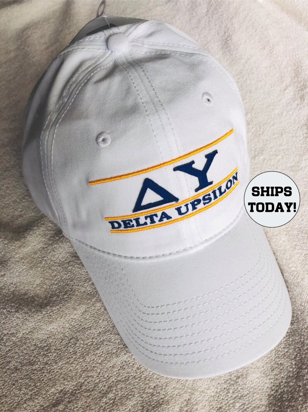 Delta Upsilon | Delta Upsilon Hat | Fraternity Hat | Vintage Delta ...
