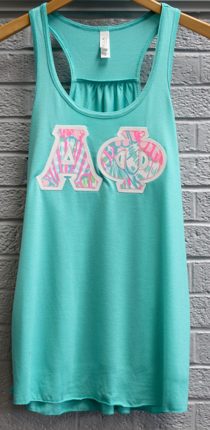 Teal Flowy Tank With Fabric 374B on Glitter | Etsy