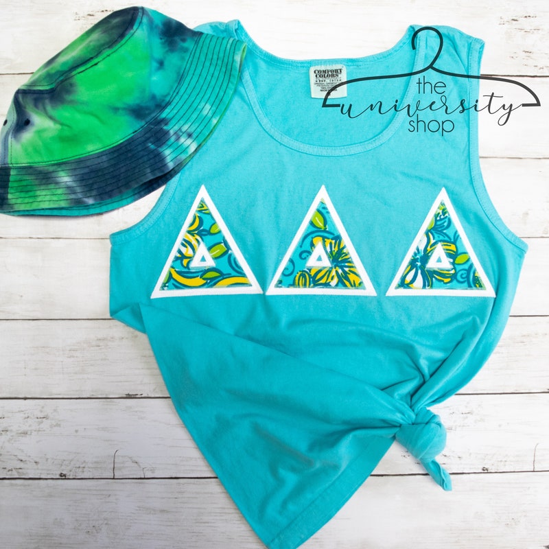 Tri Delta Shirt - Etsy