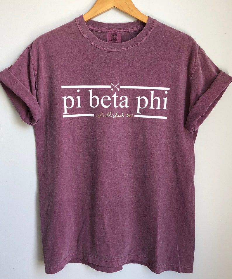 Plum Comfort Color Short Sleeve With Press on Design - Etsy