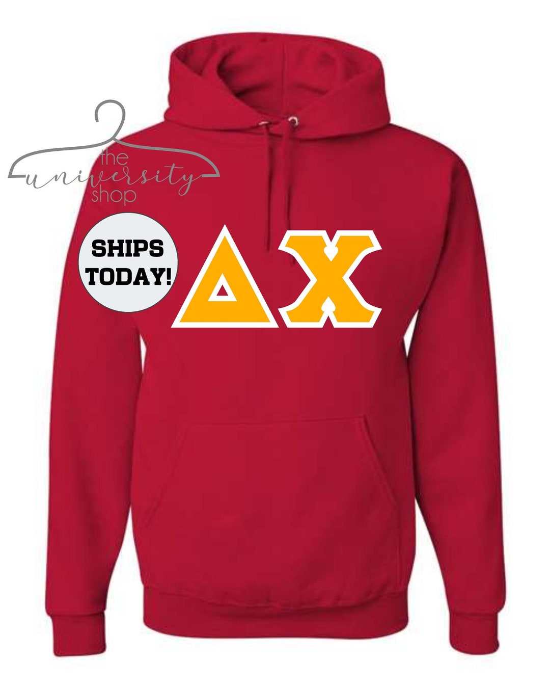 Delta Chi | DX| Delta Chi Hoodie | Fraternity Sweatshirt | DX Stitched ...