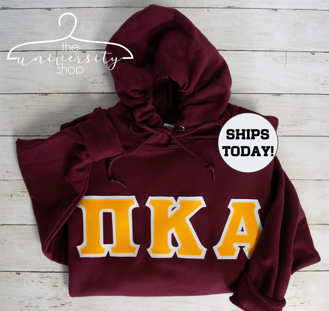 Pi Kappa Alpha Hoodie | PIKE | Fraternity Gift | Fraternity Hood | Pi ...