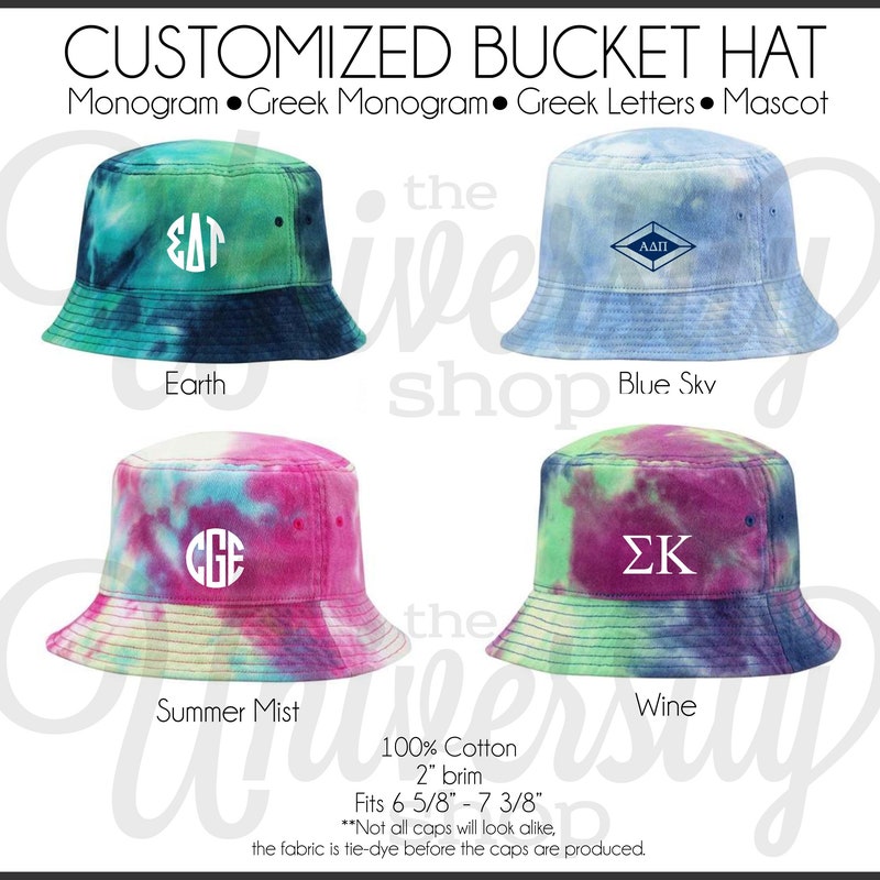 Custom Bucket Hat - Etsy