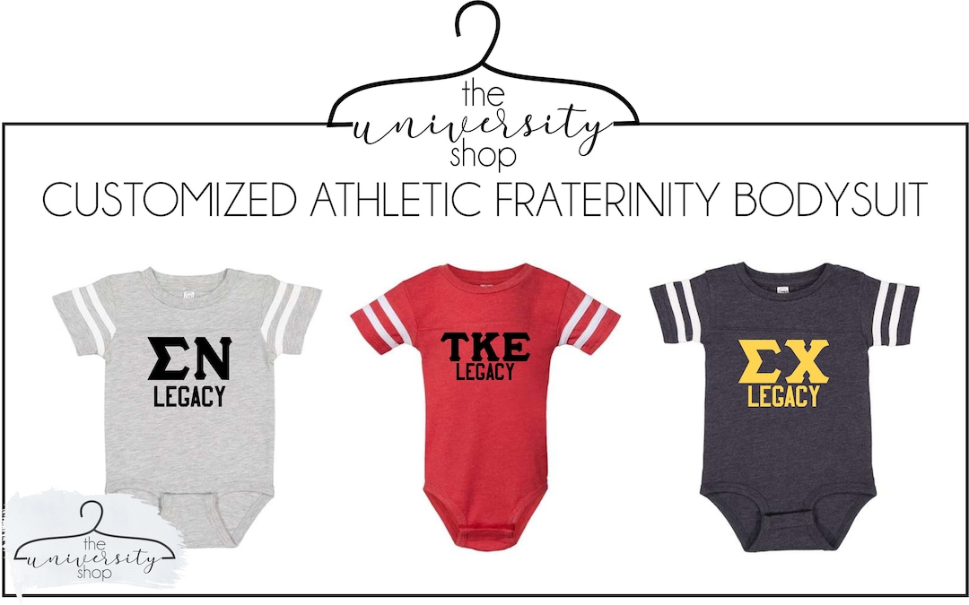 Fraternity Bodysuit | Sigma Nu Legacy | Tau Kappa Epsilon Legacy ...