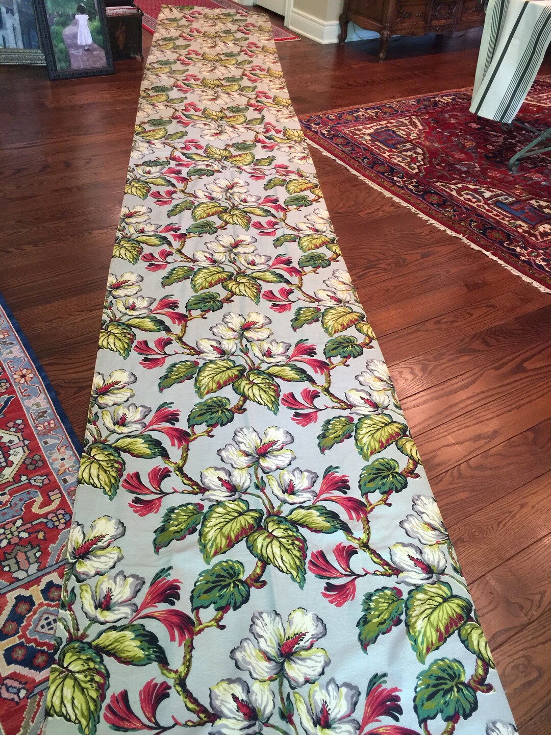 12 Yards Plus Vat Dyed Vintage Barkcloth; Beautiful and Unbelievable ...