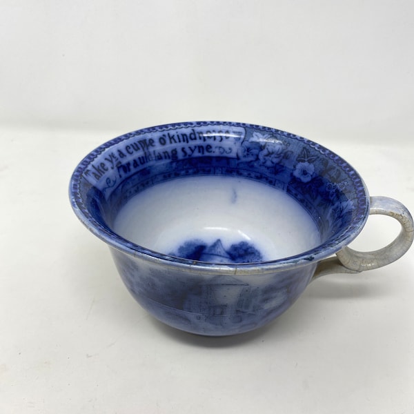 Flow Blue Tea Cup - Etsy