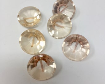 Clear Lucite Buttons - Etsy