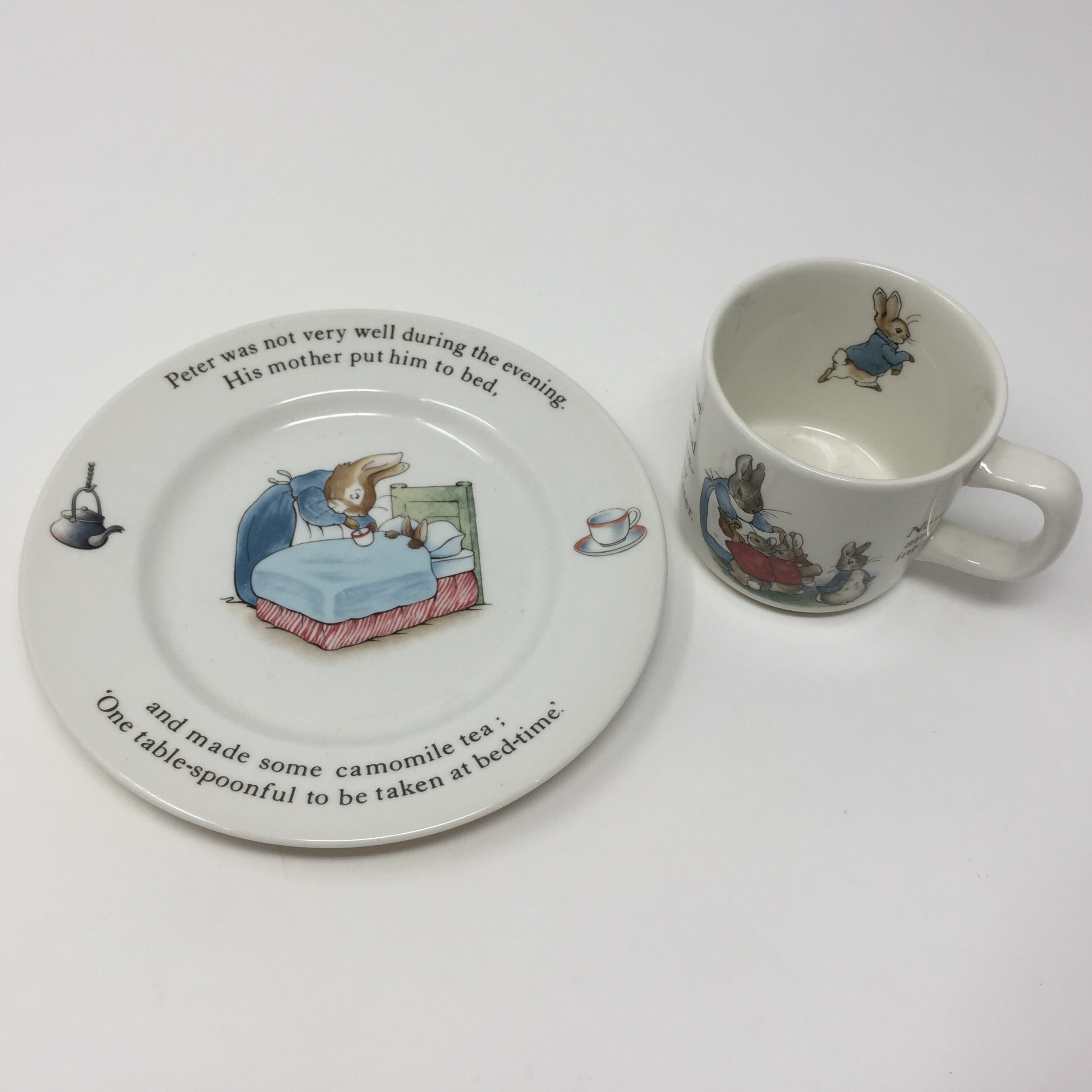 Wedgwood Peter Rabbit Porcelain Child's Plate 7 and - Etsy
