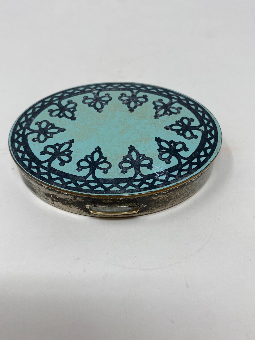 Rare Antique Vintage Charles of the Ritz Turquoise Enamel and ...