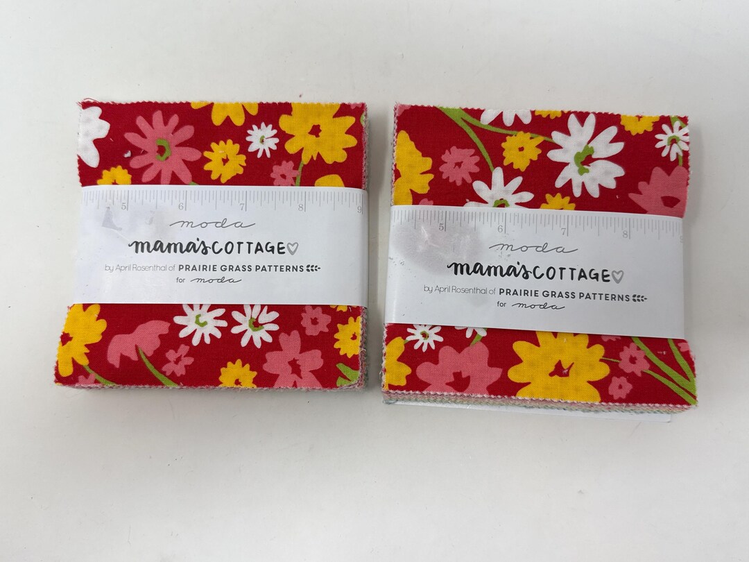 Moda Mama's Cottage 5" Charm Pack by April Rosenthal of Prairie Grass ...