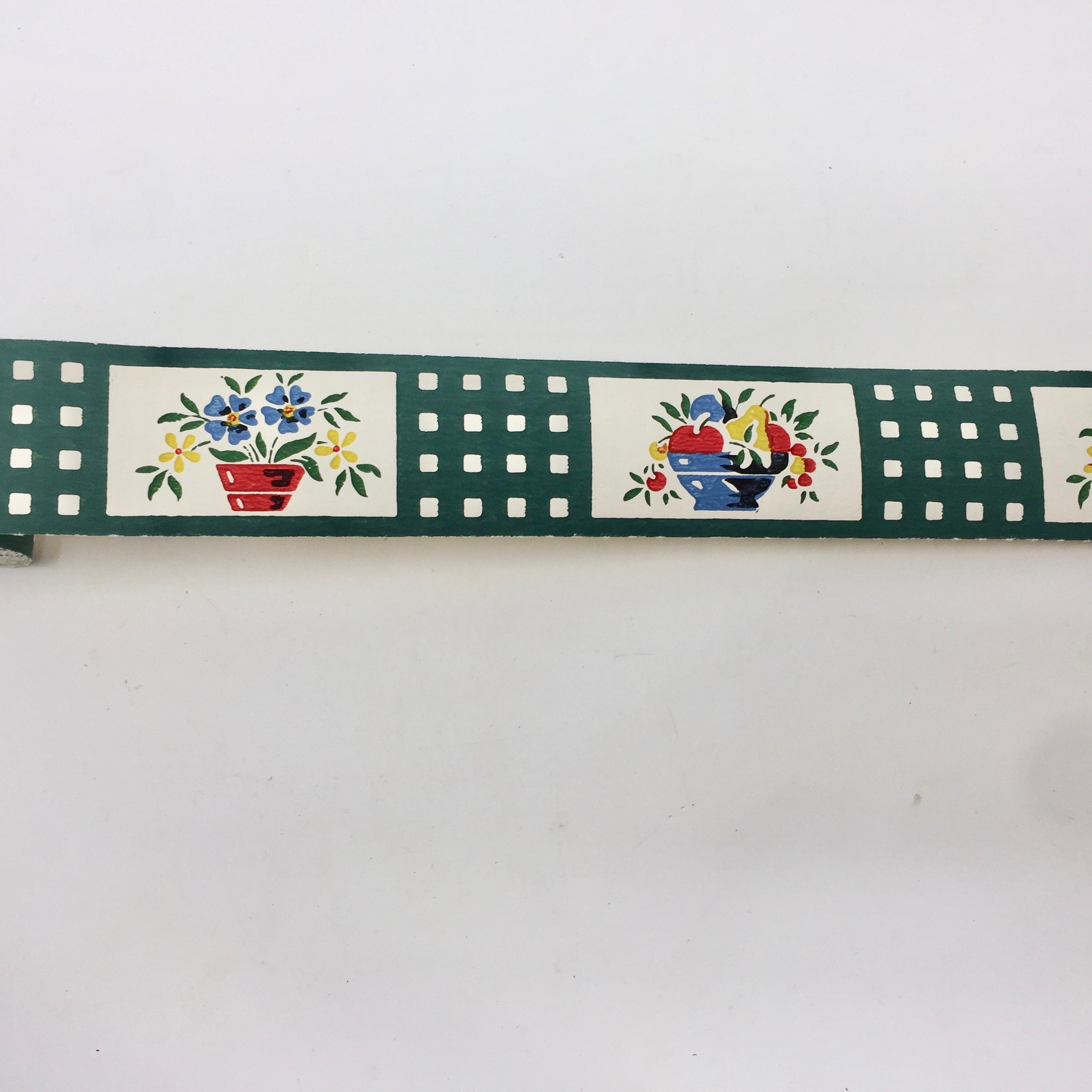 Plain Red Wallpaper Border