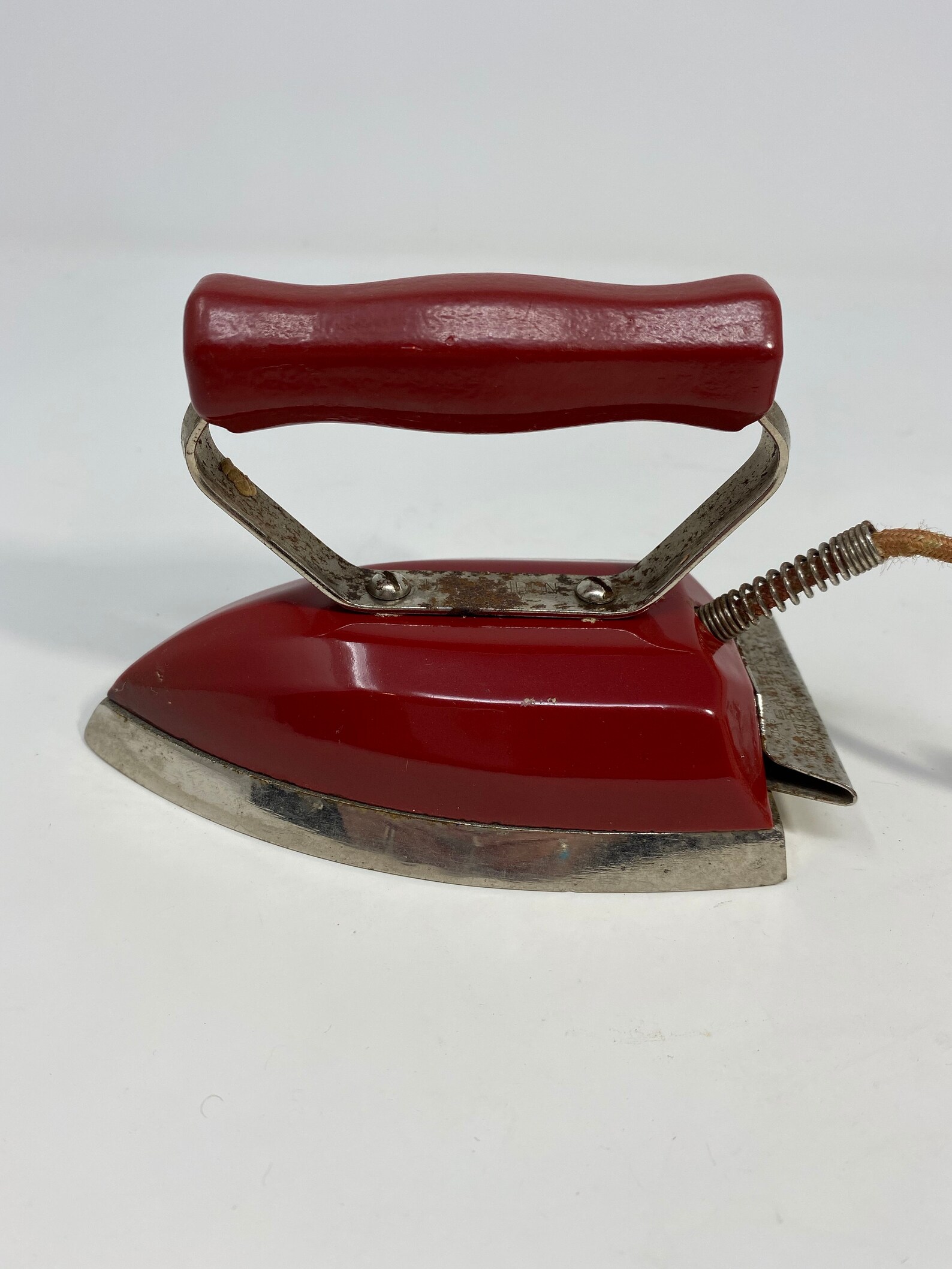 Vintage Sampson Panelmatic Red Toy Iron Iron is in Good - Etsy
