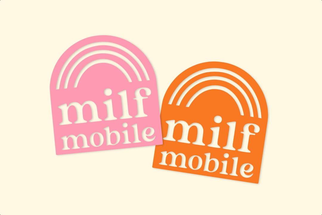 MILF Mobile Vinyl Decal - MILF Bumper Sticker - Funny Car Sticker ...