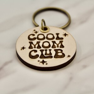 Cool Mom Club Keychain - I'm Not a Regular Mom I'm a Cool Mom - Mama ...