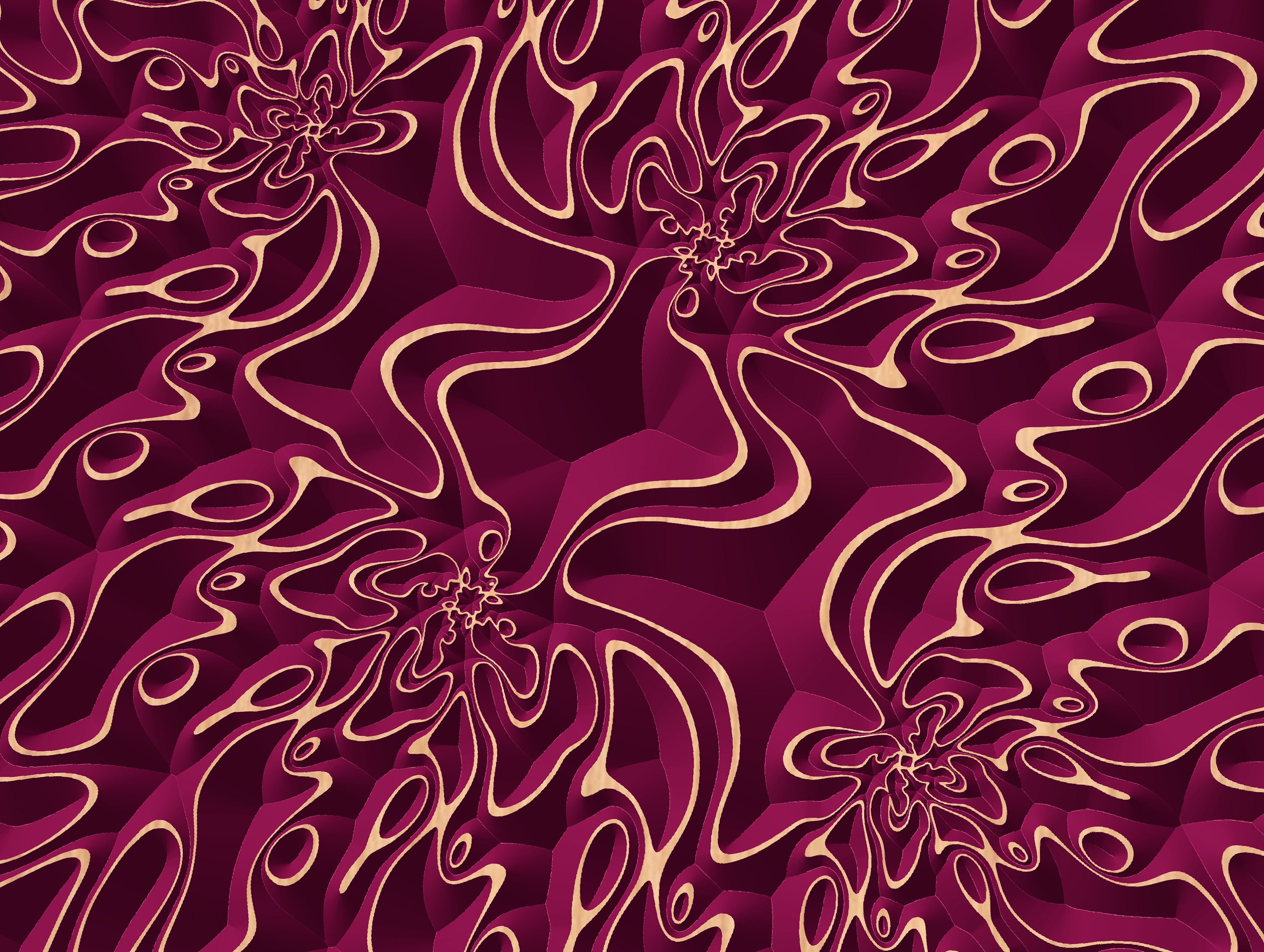 TMGW9 Wavy Pattern Vector File for V Bit Carving With | Etsy