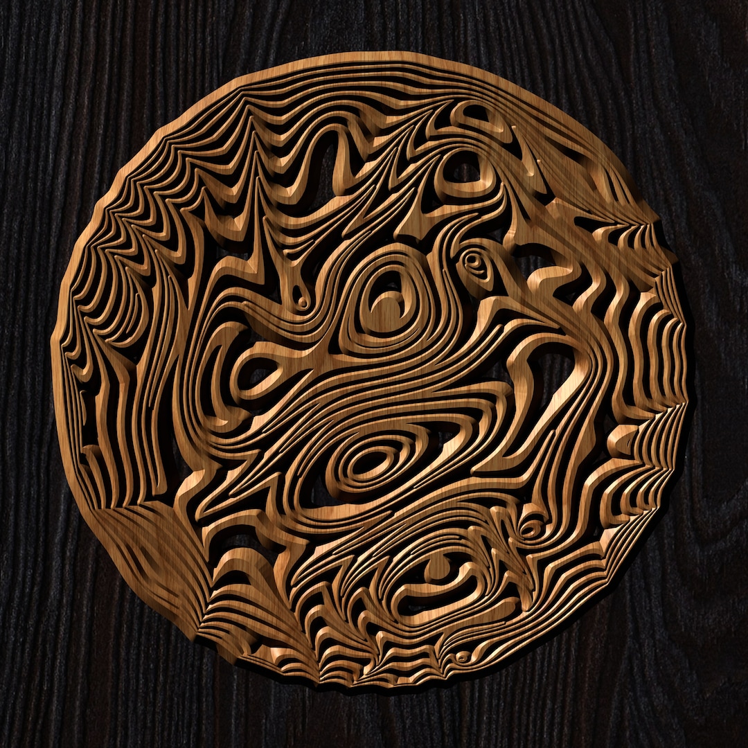 P32 Vector File for V Bit Carving - Etsy