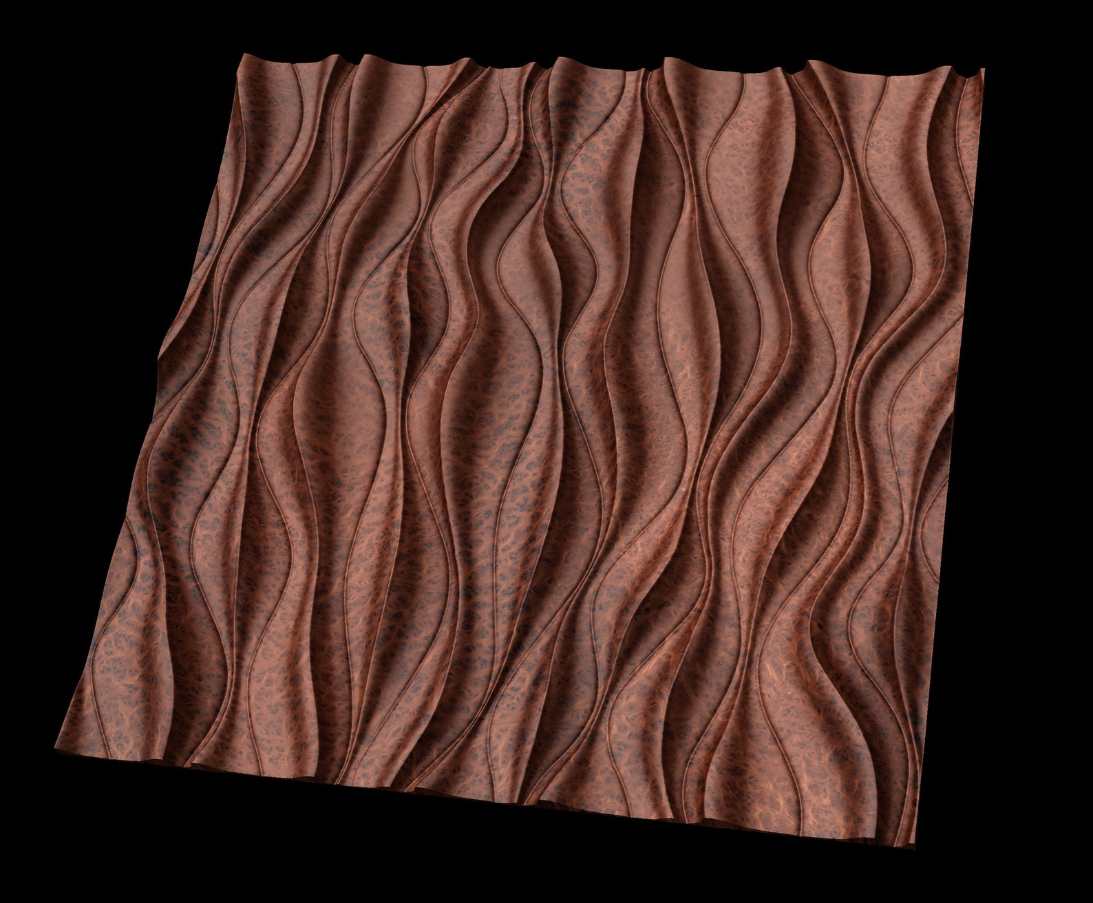 Organic Tile-able 3D Model for CNC trs1 | Etsy