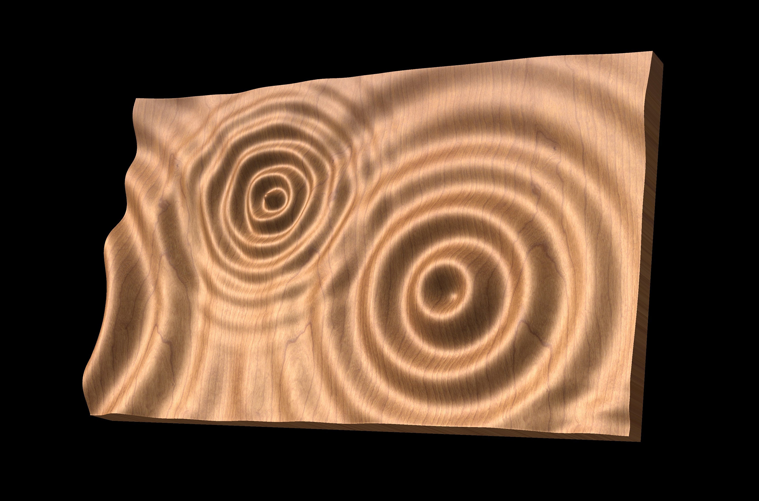 3D model WaveWall50 CNC cutting file | Etsy