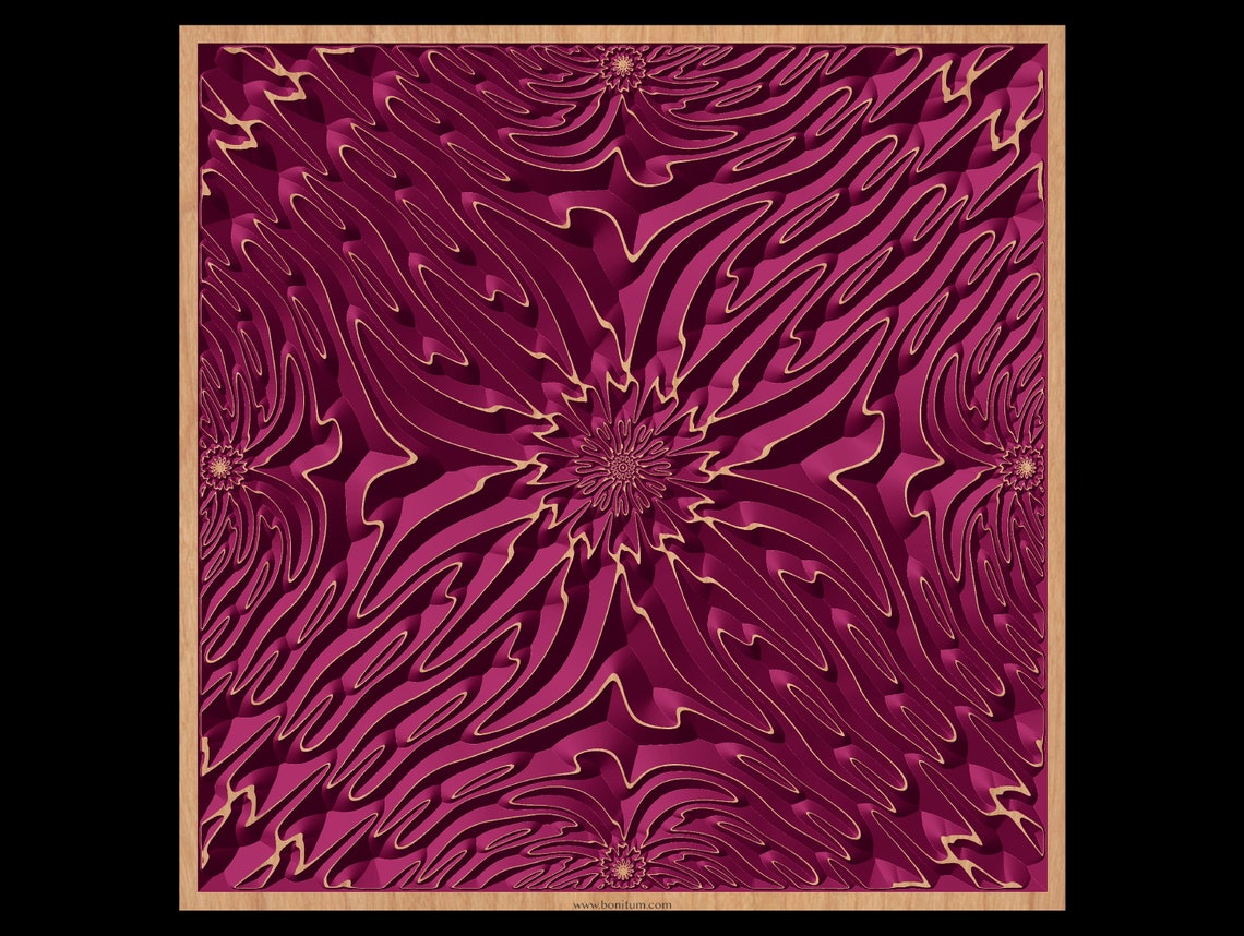 TMGW56 Wavy Pattern Vector File for V Bit Carving With - Etsy