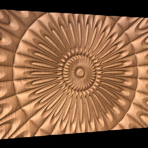 SBARTDEZ177 Wavy Pattern 3D Model for CNC Machining With Software ...