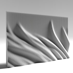 Parametric "wave Wall 2" CNC Cutting File - Etsy