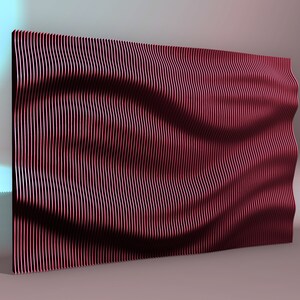 Parametric "wave Wall 7" CNC Cutting File - Etsy