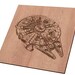 Bas-relief millenium Falcon 3D File for CNC - Etsy