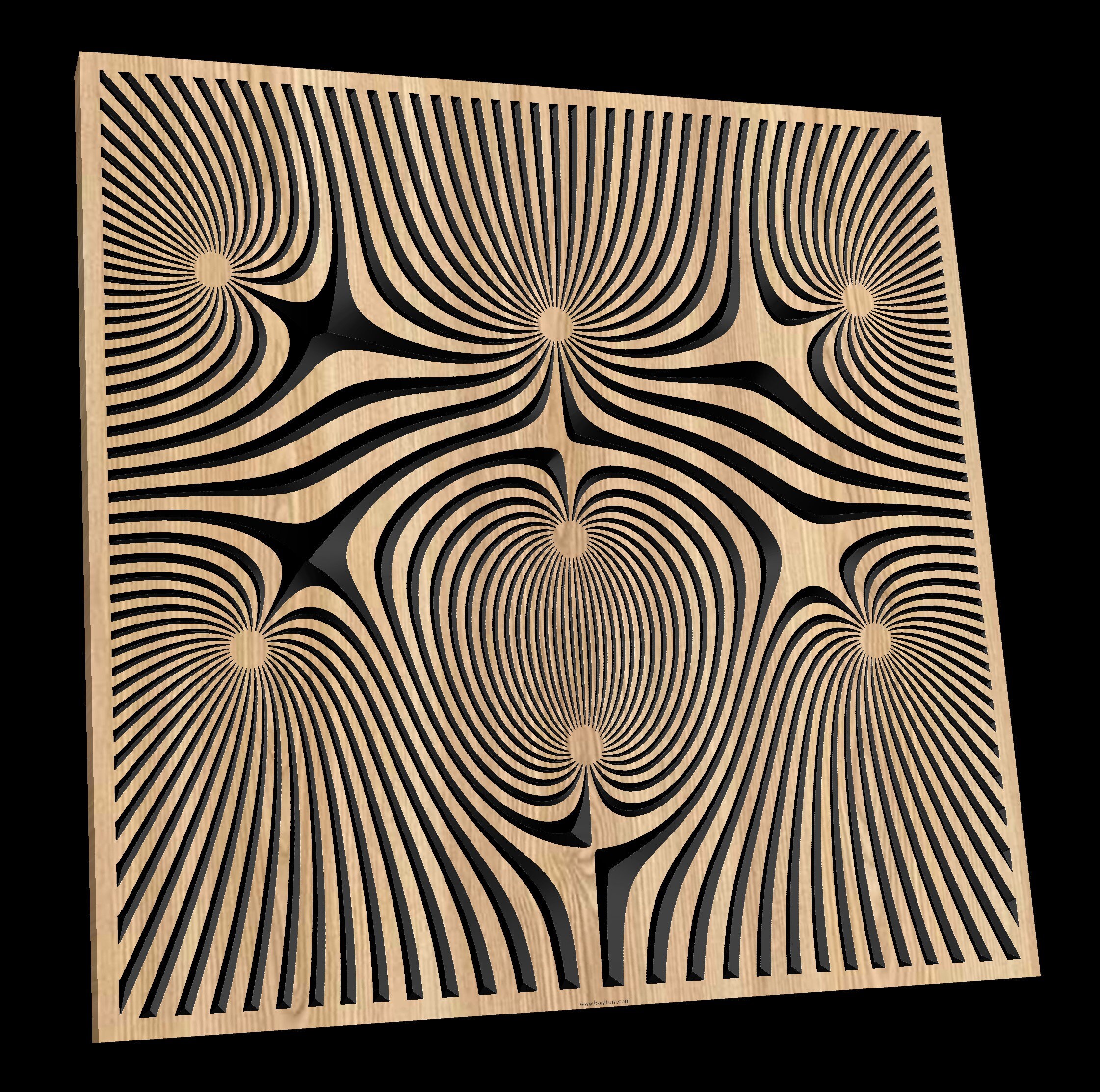 FLD19-04 Vector File for V-carving | Etsy