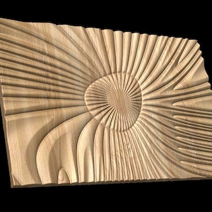 SBARTDEZ179 Wavy Pattern 3D Model for CNC Machining With Software ...