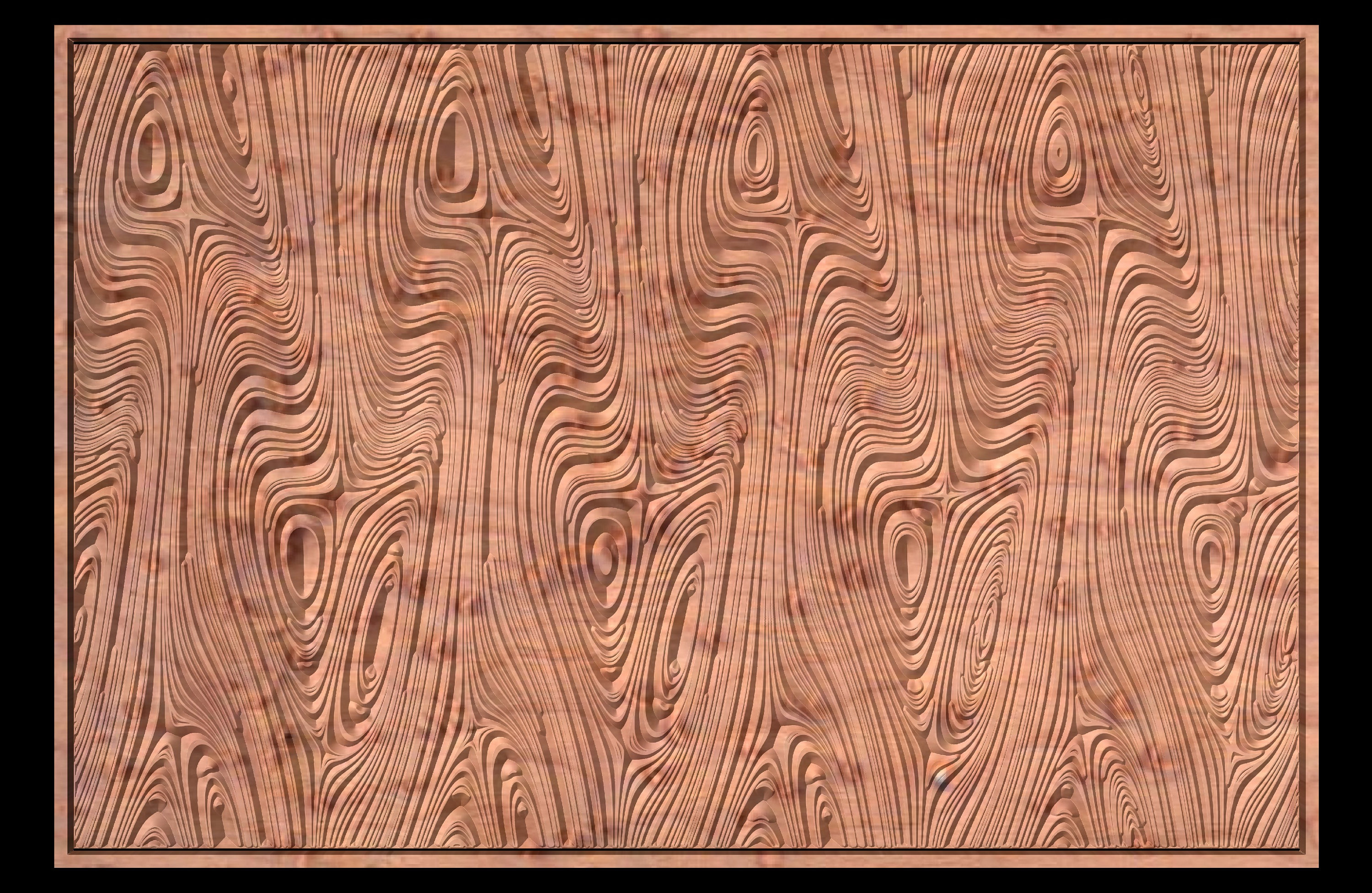 Caramelnafta10 Wavy Pattern Vector File for V- Bit Carving With ...