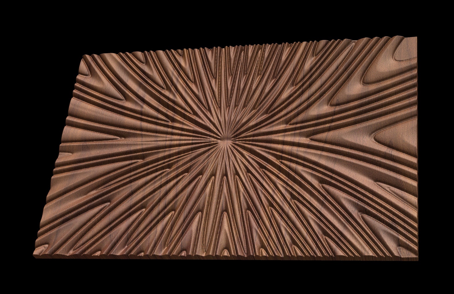 SBARTDEZ211 Wavy Pattern 3D Model for CNC Machining With - Etsy