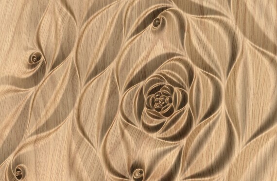 Decorative Abstract 3D Relief Sculpture Model FFF 19.19.43 for | Etsy