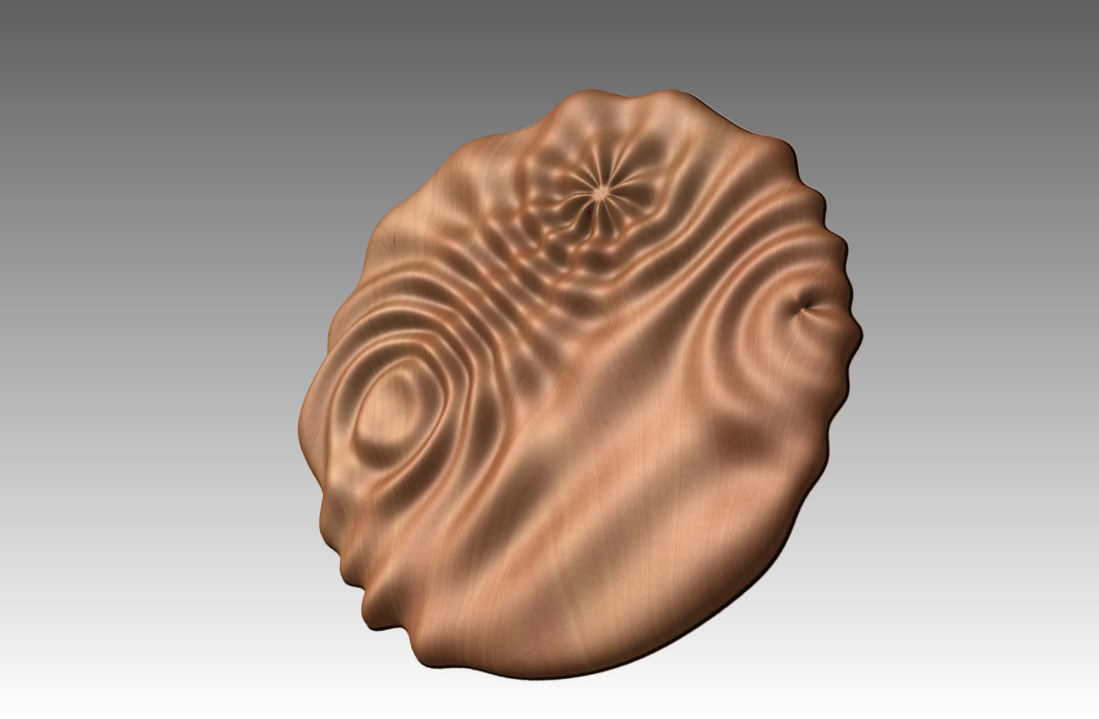 Wavy Surface Sculpture CNC 3D Model SG3667 - Etsy